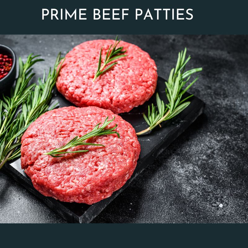 Prime Beef Patties (GF) – Hurunui Farms